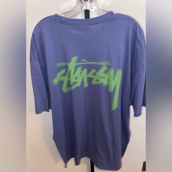 Stussy | Shirts | Stussy Front And Back Big Logo | Poshmark